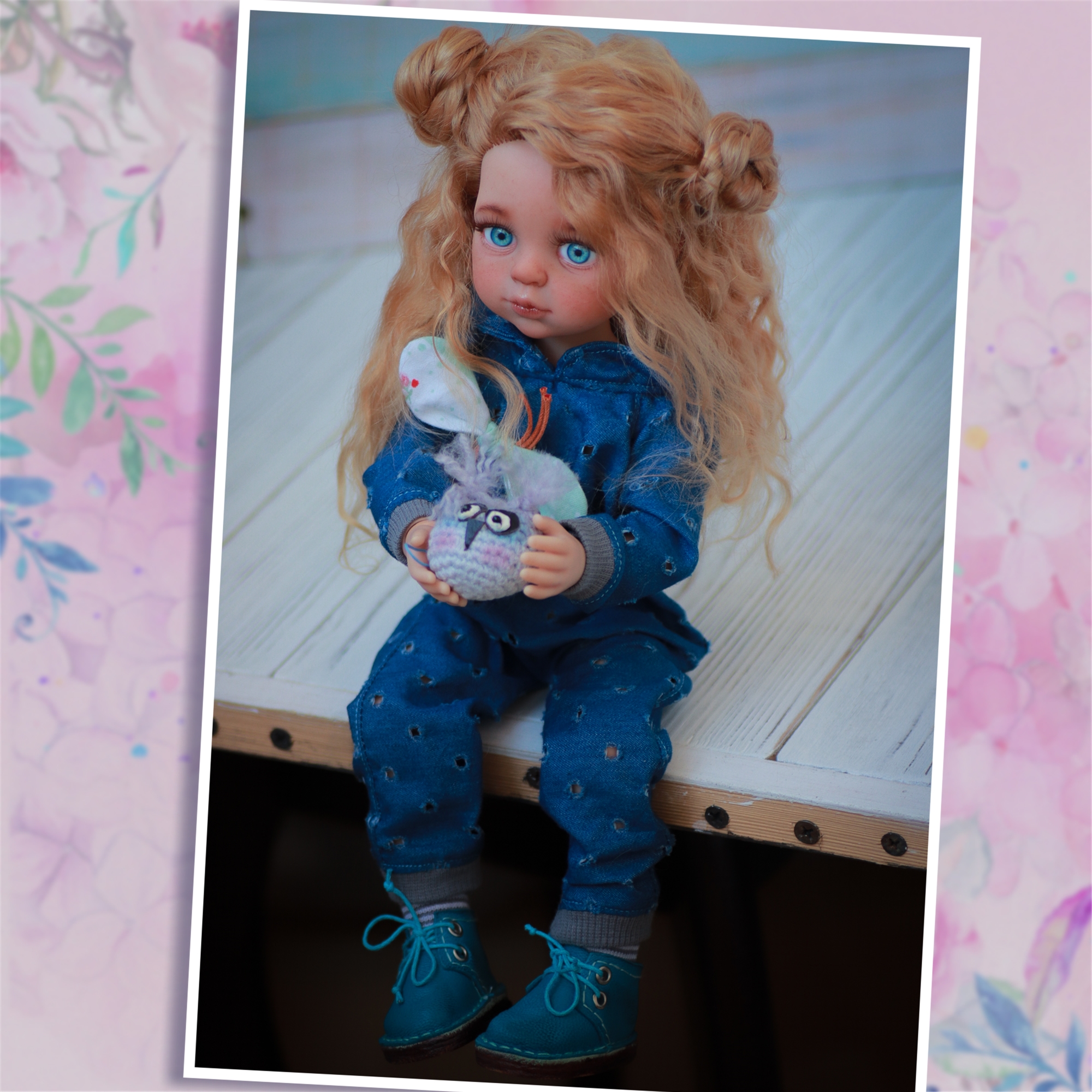 MIMI OOAK doll Paola Reina on articulated body. In stock,ready to ship ...